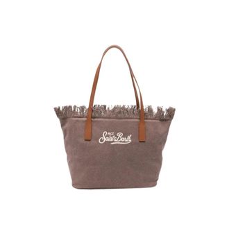 MC2 Saint Barth City Bag Mid Fringe - - Bags - Damen - Braun - ONE SIZE