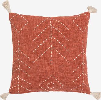 Sklum Quadratisches Baumwollkissen (40 x 40 cm) Lemes