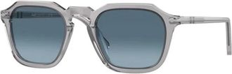 Persol unisex, Accessoires, Gris, Taille: 50 MM Po3292S 309/Q8 Lunettes de soleil