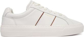 Tommy Hilfiger Sneakers Dress Casual Leather Sneaker FM0FM05989 Wei&szlig;