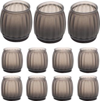 Lurrose DIYEAH 16 St&uuml;ck rutschfeste Stuhlbeinschutz Gummif&uuml;&szlig;e aus TPE mit Filz Bodenschoner f&uuml;r St&uuml;hle und Tische Ger&auml;uschd&auml;mpfend Kratzfest Geeignet f&uuml;r M&ouml;be