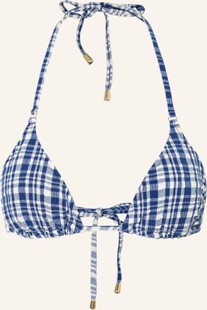Mrs & Hugs Mrs & Hugs Triangel-Bikini-Top blau