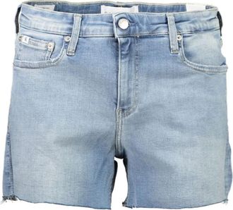 Calvin Klein Femme, Shorts, Bleu, Taille: W25 Cotton Shorts