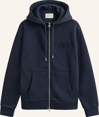 GANT Sweatjacke blau