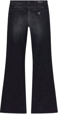 Guess Jean flare en coton m&eacute;lang&eacute;