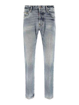 Dsquared2 Jean Droit - Bleu Clair