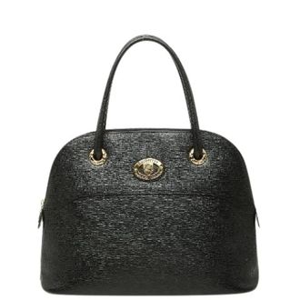 Burberry Pre-owned Nova Check Shadow Horse Leather Handbag - Femme - Pre-owned - Noir - Taille: ONE Size
