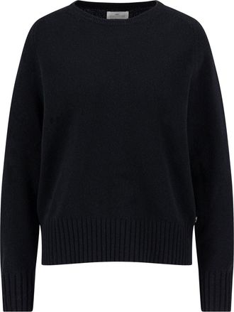 Fynch-Hatton Pullover aus Wolle mit Rundhalsausschnitt Black/XL