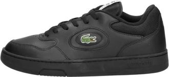 Lacoste Homme, Chaussures, Noir, Taille: 41 EU Lineset Leather Baskets