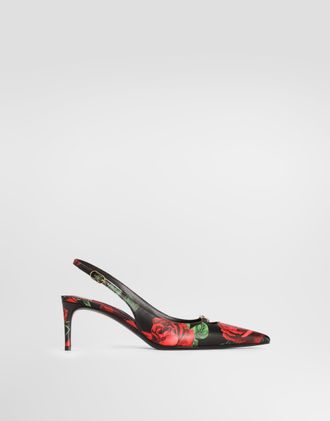 Dolce & Gabbana Slingback - Frau Pumps Und Slingbacks Mehrfarbig 36