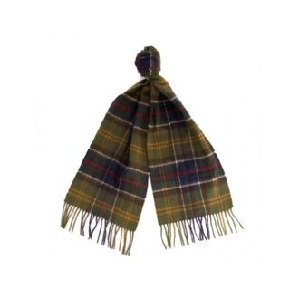 Barbour Homme, Accessoires, Vert, Taille: ONE Size Merino Classic Scarf