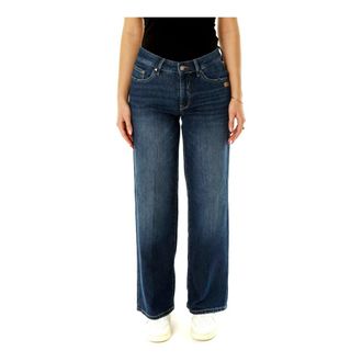 Gang Wide Leg Pants - - Jeans - Damen - Blau - W29