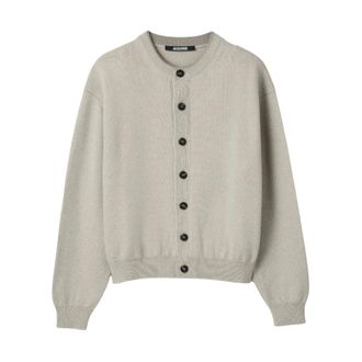 Jacquemus Le Cardigan Moulin - - Knitwear - Herren - Beige - L