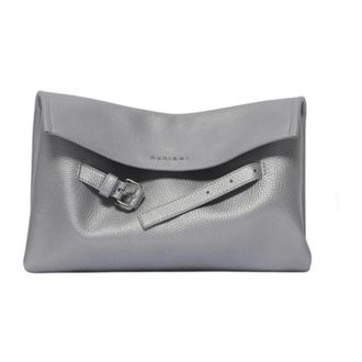 Orciani Leather Crossbody Bag - - Bags - Damen - Grau - ONE SIZE