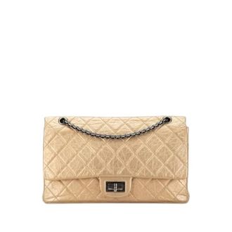 Chanel Pre-owned Vintage Double Flap Schultertasche - - Pre-owned - Damen - Gelb - ONE SIZE
