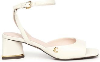 Coccinelle Femme, Chaussures, Blanc, Taille: 40 EU Sandales &agrave; Talons Hauts