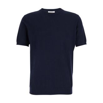 KANGRA Rundhalspullover - - Knitwear - Herren - Blau - 3XL