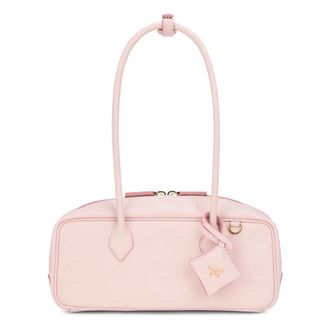 MCM Mcm, Femme, Sacs, Rose, Taille: ONE Size Sac &agrave; main &agrave; poign&eacute;e sup&eacute;rieure