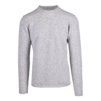 Wool & Co Pullover mit Rundhalsausschnitt - - Knitwear - Herren - Grau - L