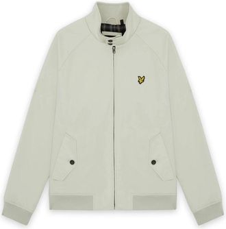 Lyle & Scott Homme, Vestes, Vert, Taille: M Veste Harrington en coton