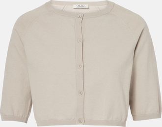 Max Mara Cropped-Cardigan Pam aus Baumwolle