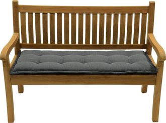 Lesli Living Bank Kissen Auflage anthrazit 120x6 cm