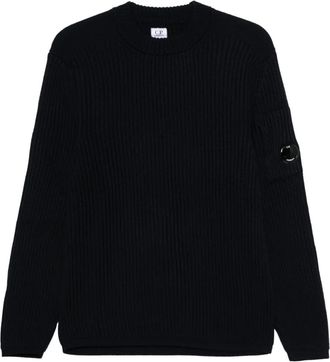 C.P. Company pull à lentille de lunette - Bleu