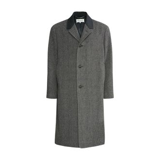 Maison Margiela Wollmantel - - Coats - Herren - Grau - L