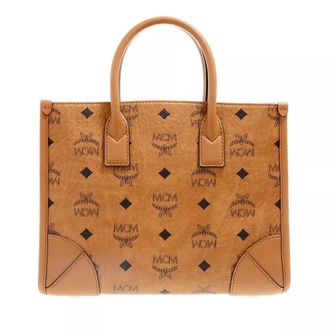 MCM Shopper & Totes - Munchen Vi Tote Sml Co - Gr. unisize - in Cognacbraun - f&uuml;r Damen