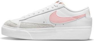 Nike Nike Femme W Blazer Low Platform Sneaker, White/Pink Glaze-Summit White-Black, 43 EU