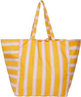 Pieces Damen Pclala Large Tote Bag Bc, Banana, keine Angabe