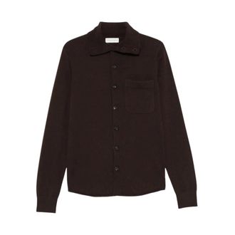 Dries Van Noten Monaco Cardigan - Homme - Chemises - Brun - Taille: L