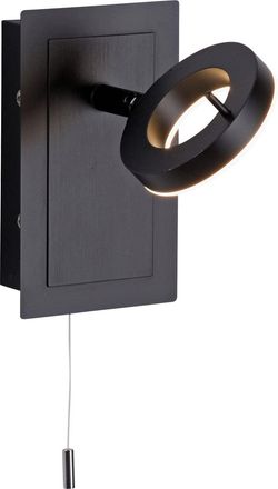 Paul Neuhaus LED-Wandleuchte - Anthrazit - Weiß - Acryl - Stahl - 13 x 19 cm - mit Schalter