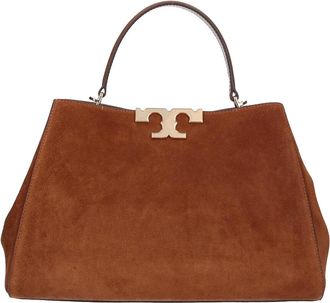 Tory Burch Sac Port&eacute; &Eacute;paule - Marron