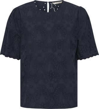 Cream Bluse Fina
