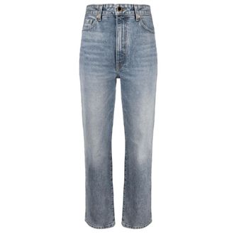 Khaite Femme, Jeans, Bleu, Taille: W28 Jean D&eacute;lav&eacute; Coupe Droite