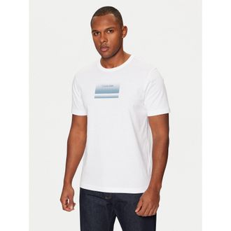 Calvin Klein T-Shirt K10K113803 Wei&szlig; Regular Fit
