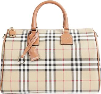 Burberry Medium Check Bowling Bag