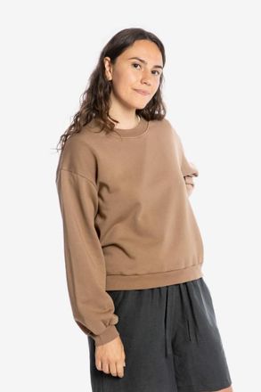 Matona Damen vegan Sweatshirt Hellkakao
