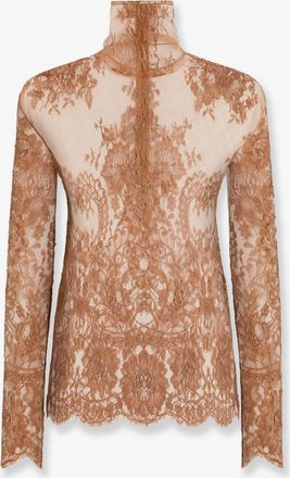 Dolce & Gabbana Chantilly lace shirt - DOLCE & GABBANA - gender_Woman