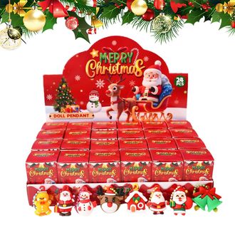 Generic Weihnachtsbaumschmuck | 24-teiliges Set bruchsicherer H&auml;ngeanh&auml;nger | Glitzernder Kugelanh&auml;nger | F&uuml;r die Dekoration von drinnen und drau&szlig;en, Kamin, F