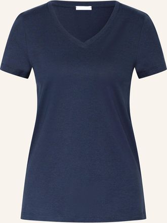Hanro Schlafshirt blau