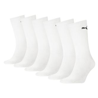 Puma Crew-Socken (6er-Pack), Kleidung, Wei&Atilde;Y, 35-38