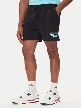 Tommy Jeans Sportshorts Stack Logo DM0DM21803 Schwarz Relaxed Fit
