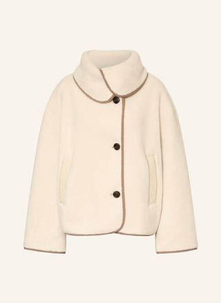 Varley Teddyfell-Jacke weiss