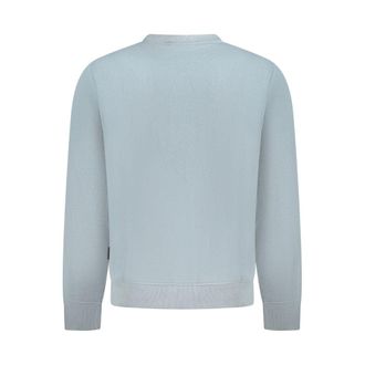 Napapijri Logo-Embroidered Cotton Sweatshirt - Gray