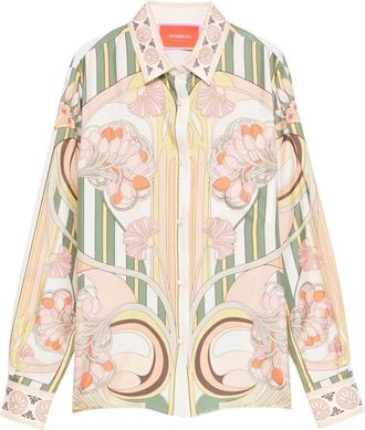 La DoubleJ Femme, Blouses et Chemises, Multicolore, Taille: 42 FR Shirt