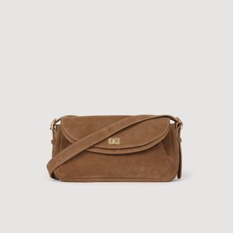 Sandro Ledertasche Le Mambo aus Wildleder