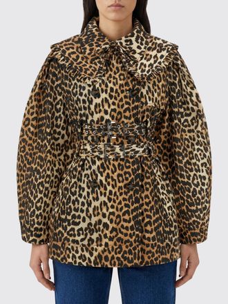 Ganni Veste GANNI Femme couleur Marron