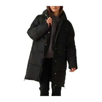 Nukus Eleganter Tessie Mantel f&uuml;r Frauen - - Jackets - Damen - Schwarzk - S
